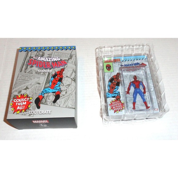 Toys | Marvel The Amazing Spiderman Standee Loot Crate Adult ...